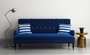 Sofá azul - Como combinar com a decoração? Dicas e inspirações!